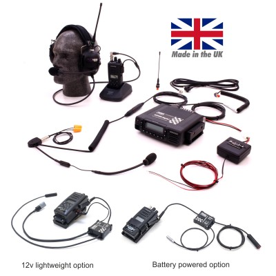 GT race car radio system